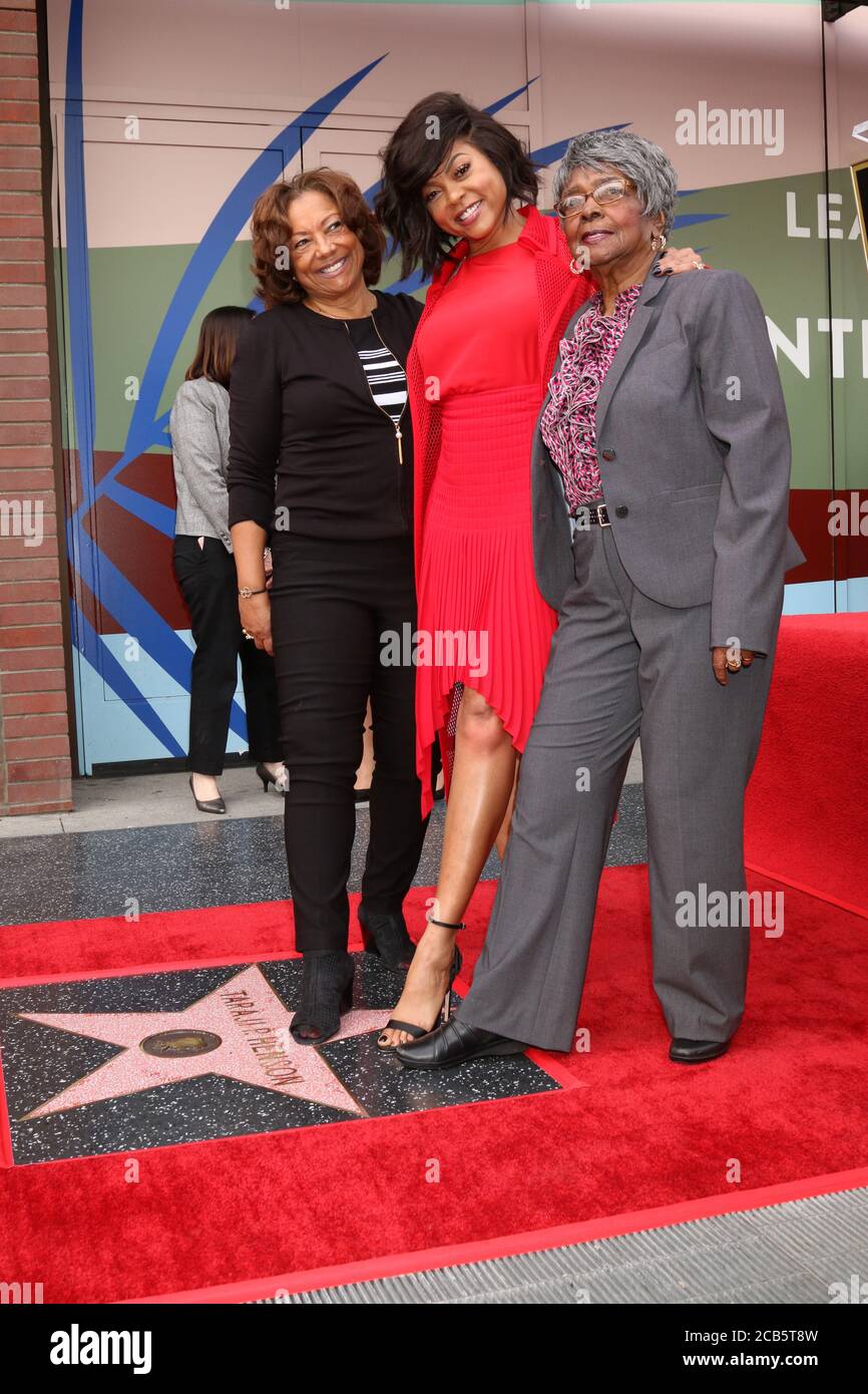 LOS ANGELES - JAN 28: Bernice Henson, Taraji P Henson, Patsy Ballard at ...