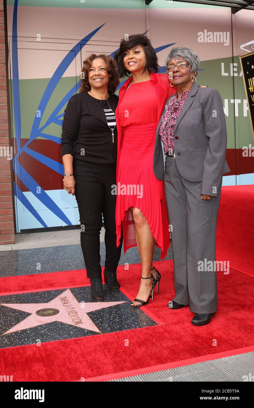 LOS ANGELES - JAN 28: Bernice Henson, Taraji P Henson, Patsy Ballard at ...