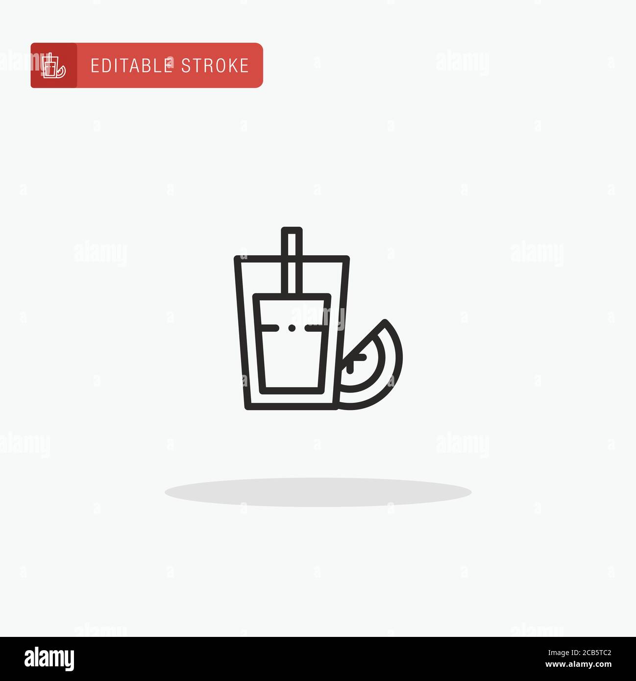 Smoothie icon vector. Smoothie icon for presentation Stock Vector Image ...