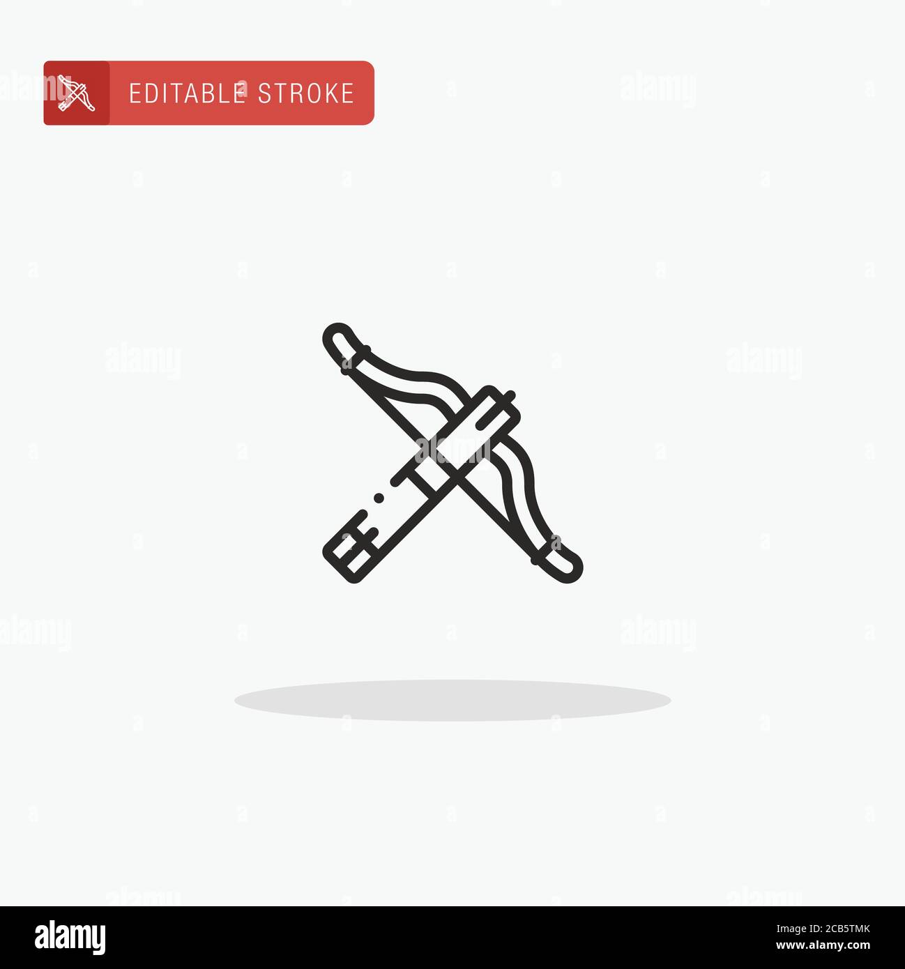 Crossbow icon vector. Crossbow icon for presentation Stock Vector Image ...