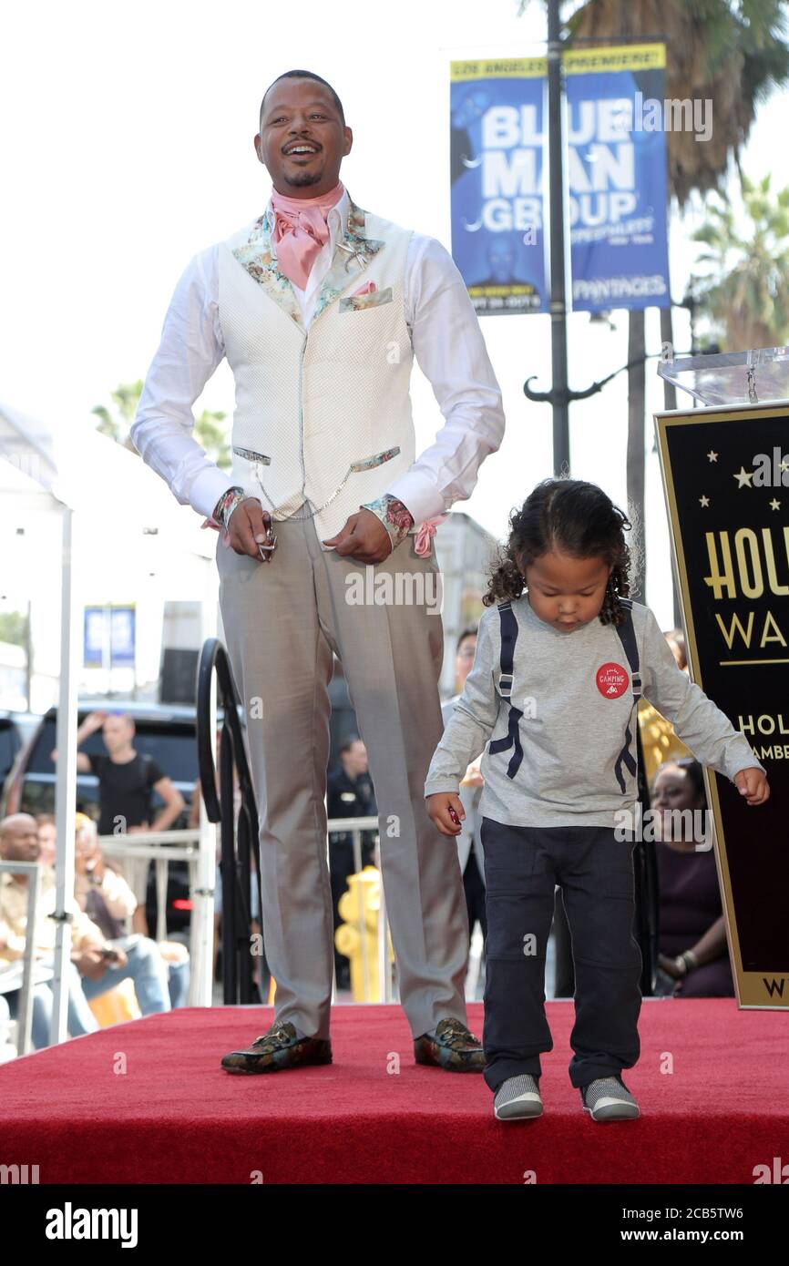 LOS ANGELES - SEP 24: Terrence Howard, child at the Terrence Howard ...