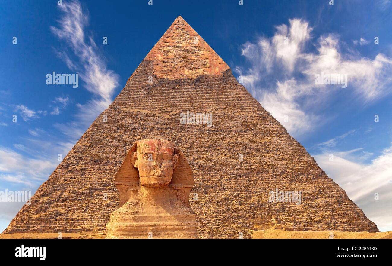 Pyramid khufu giza largest egyptian hi-res stock photography and images ...