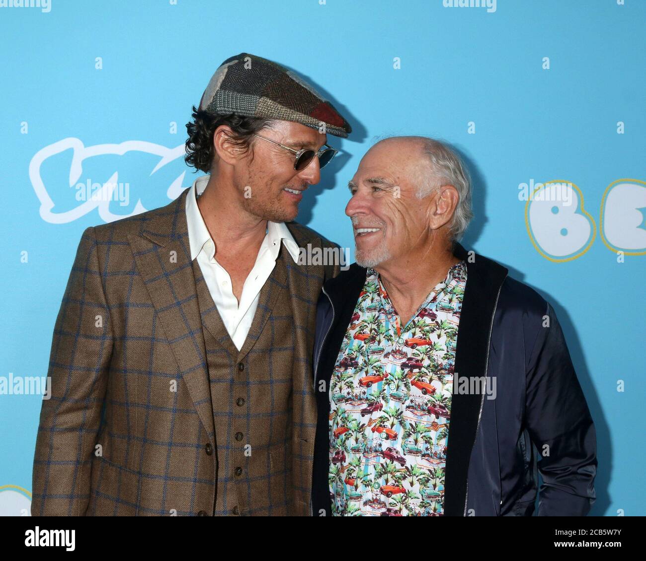 LOS ANGELES - MAR 28: Matthew McConaughey, Jimmy Buffett at "The Beach ...