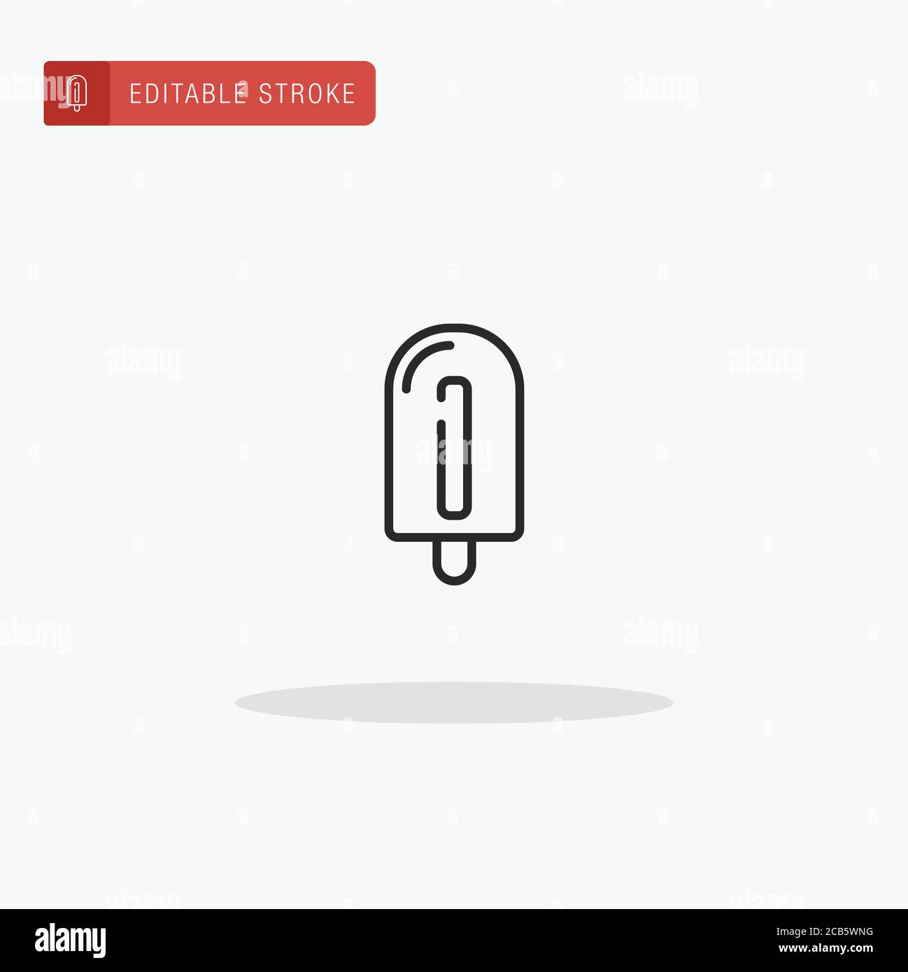 Ice Lolly icon vector. Ice Lolly icon for presentation Stock Vector ...
