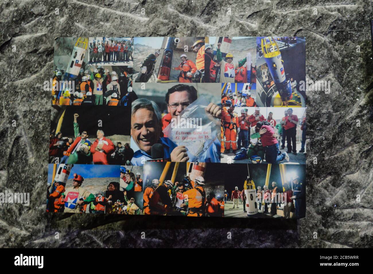 NEMOCON, COLOMBIA - Aug 23, 2018: Salt mine of nemocon, colombia. The ...