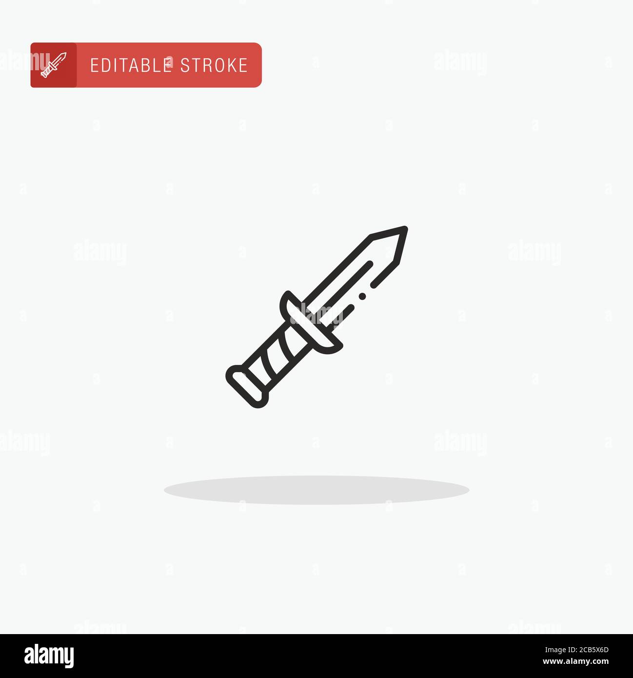 Sword icon vector. Sword icon for presentation Stock Vector Image & Art ...