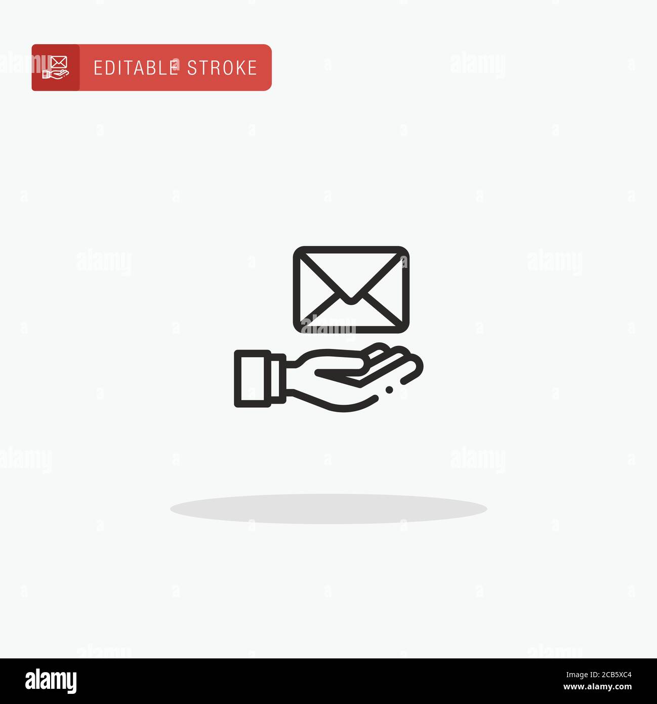 Email icon vector. Email icon for presentation Stock Vector Image & Art ...