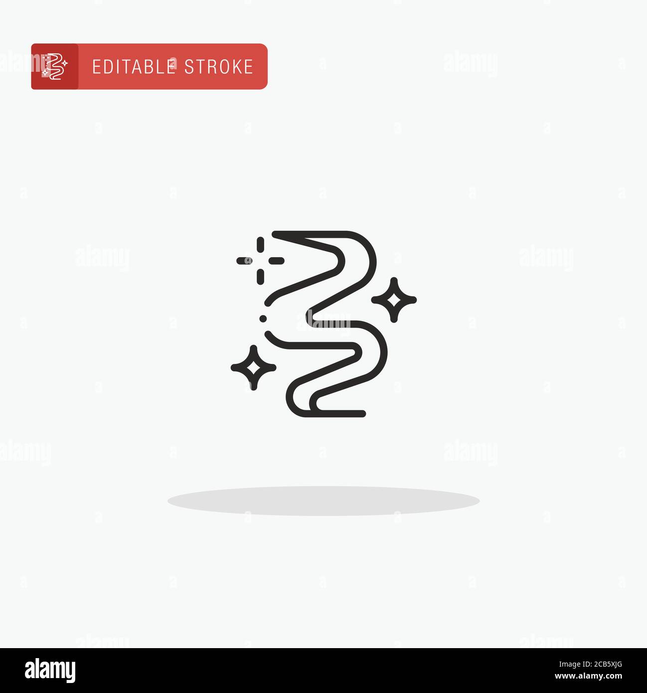 Smoke icon vector. Smoke icon for presentation Stock Vector Image & Art ...