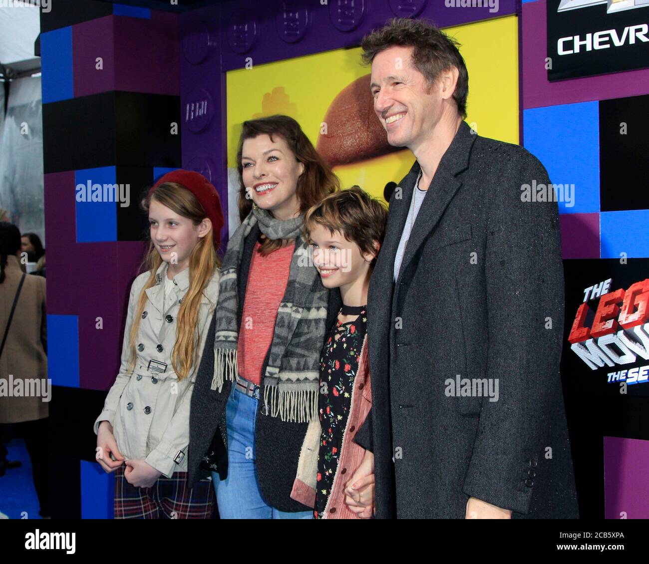Milla jovovich and ever anderson hi-res stock photography and images ...
