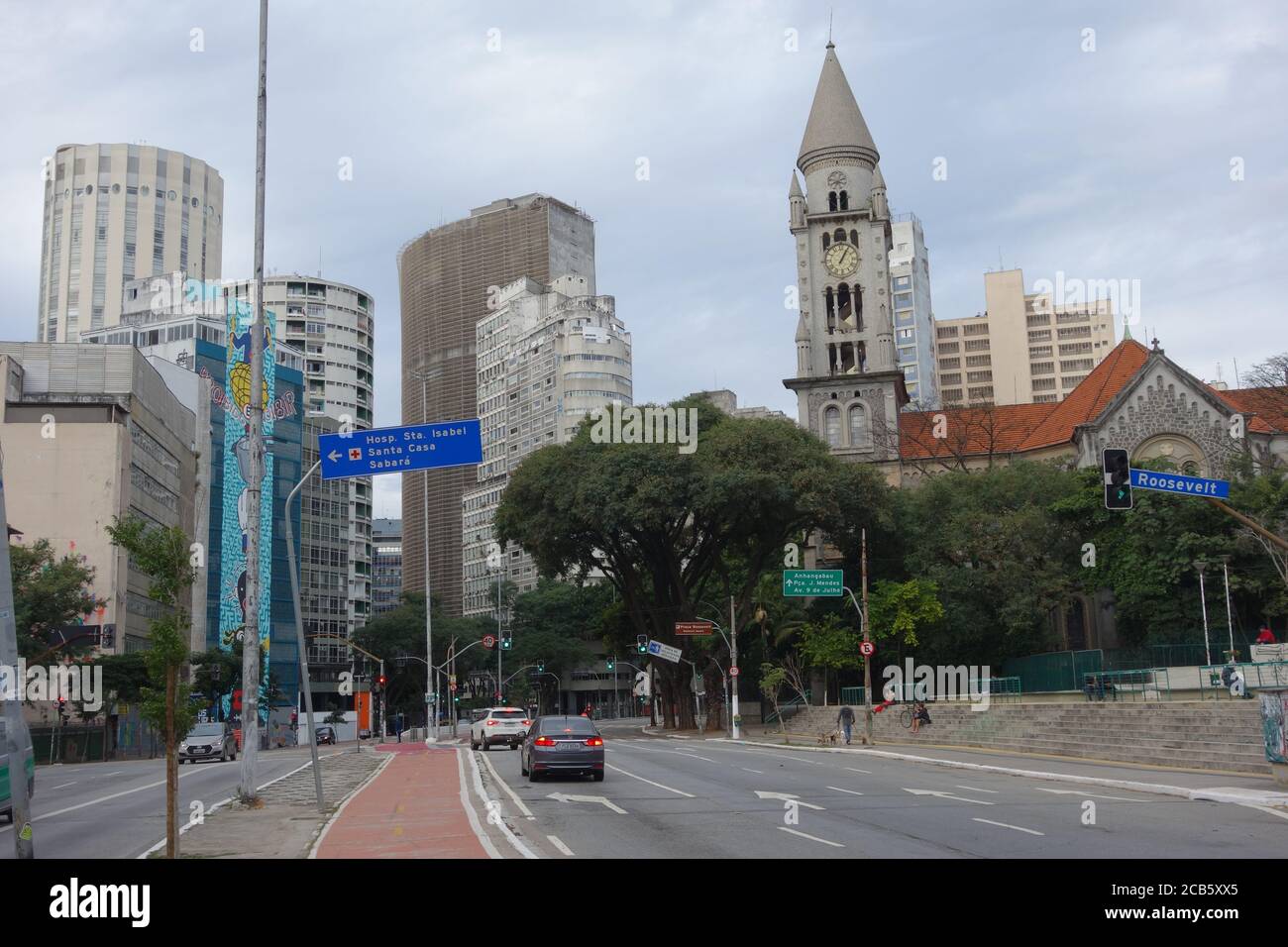 SAO PAULO, BRAZIL - May 01, 2020: Sao Paulo, Brazil : streetview ...