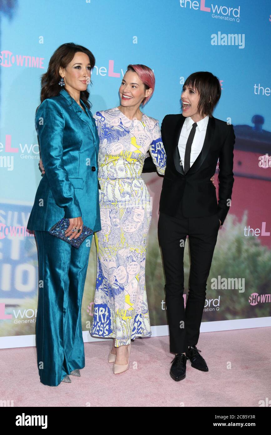 LOS ANGELES - DEC 2: Jennifer Beals, Leisha Hailey, Katherine Moennig ...