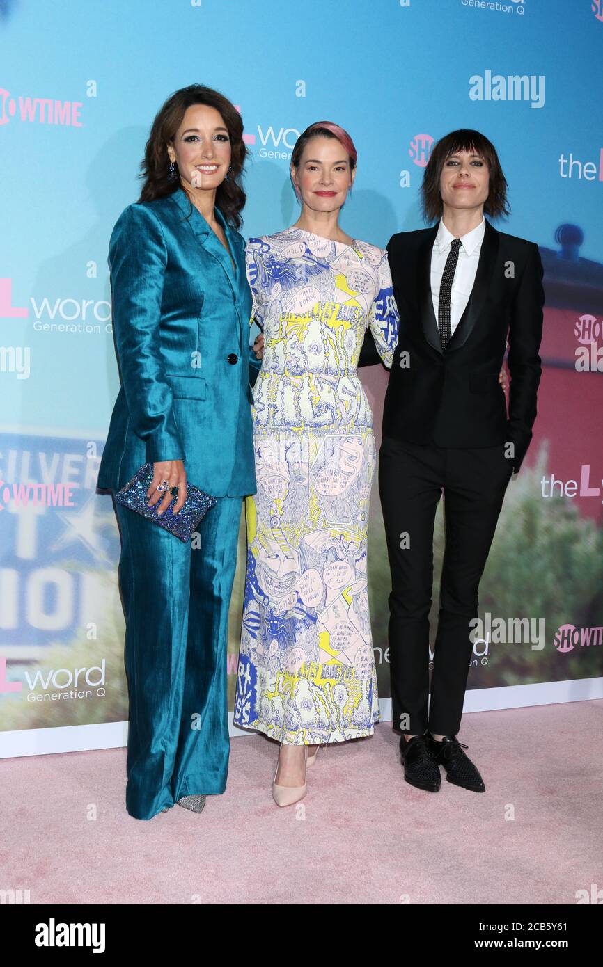 LOS ANGELES - DEC 2: Jennifer Beals, Leisha Hailey, Katherine Moennig ...