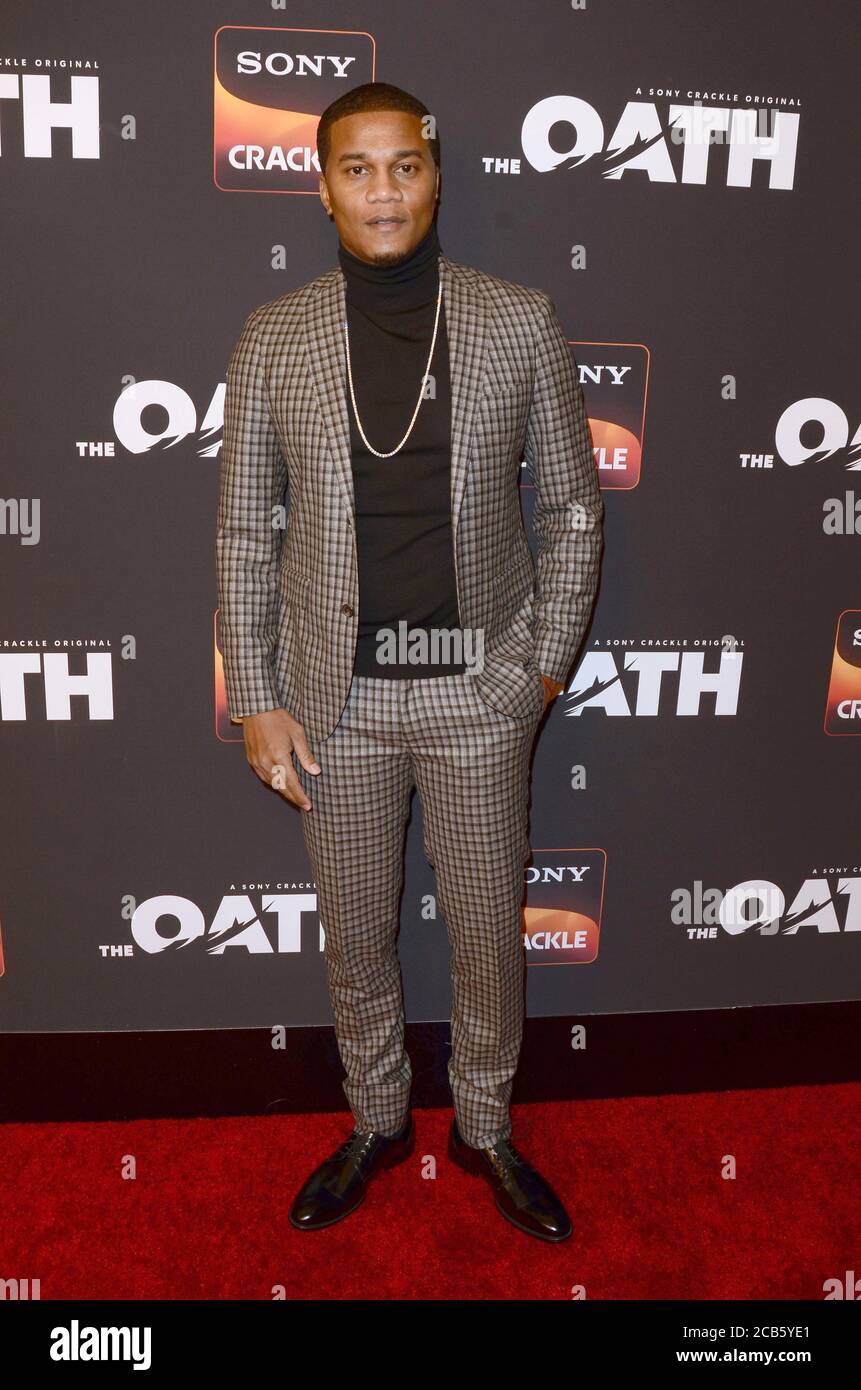 LOS ANGELES - FEB 20: Cory Hardrict at "The Oath" Season 2 Screening ...
