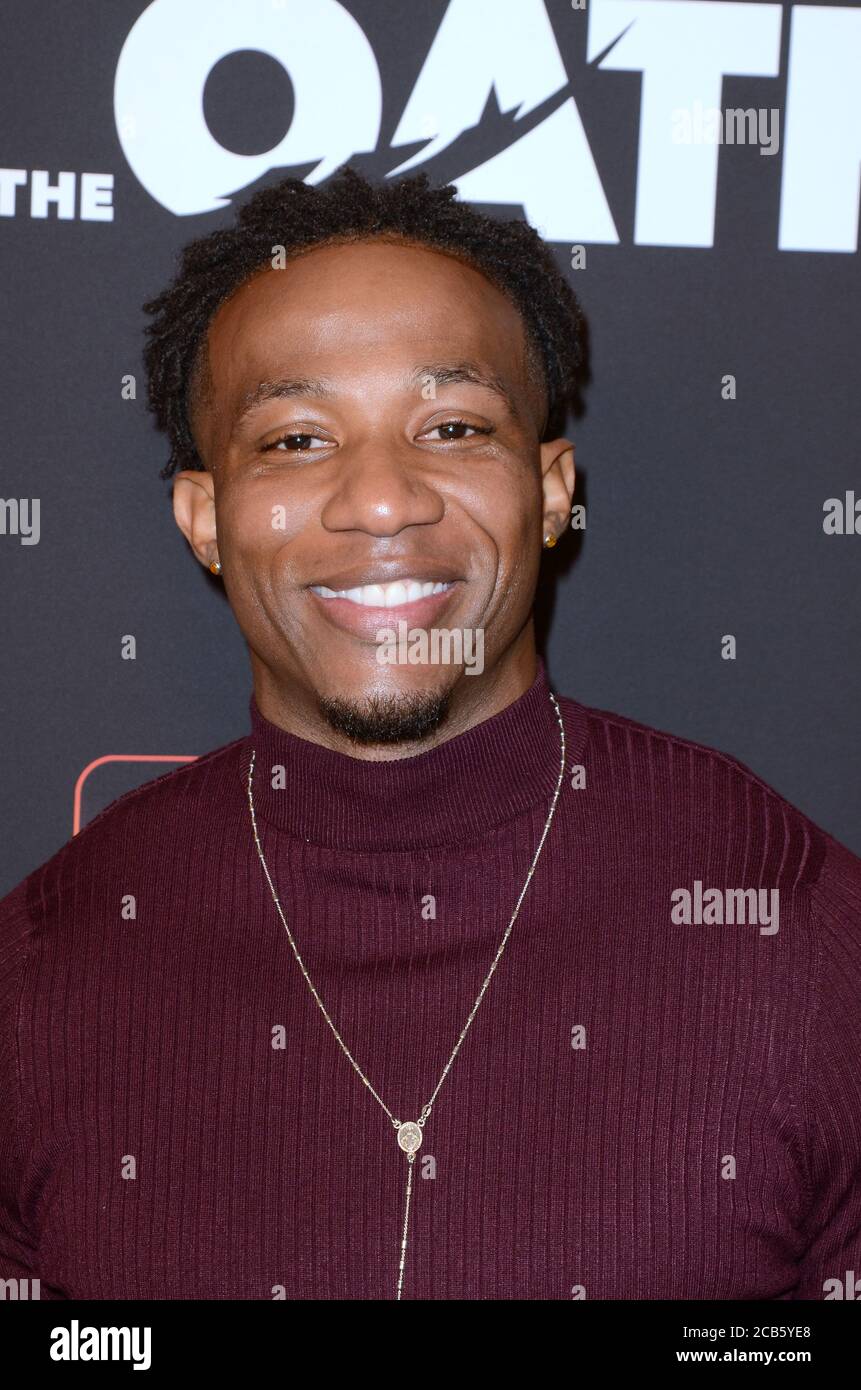 LOS ANGELES - FEB 20: Arlen Escarpeta at "The Oath" Season 2 Screening ...