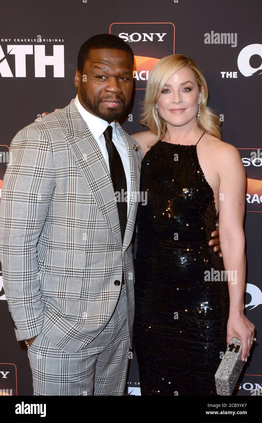LOS ANGELES - FEB 20: Curtia Jackson, Elizabeth Rohm at "The Oath ...