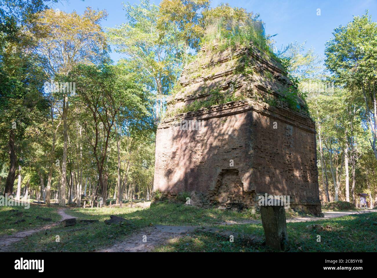 Kampong Thom, Cambodia - Sambor Prei Kuk in Kampong Thom, Cambodia. It ...