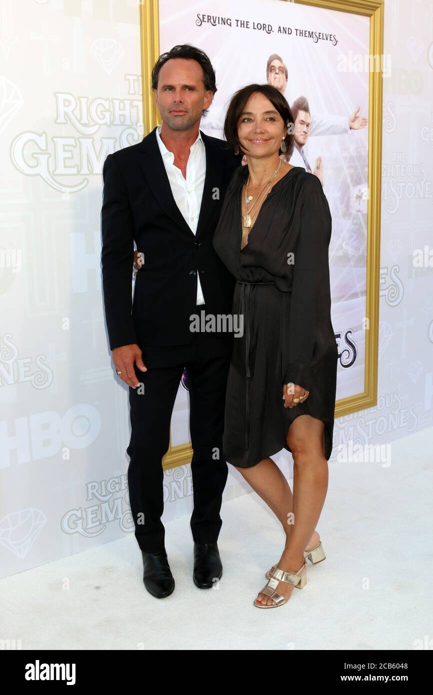 LOS ANGELES - JUL 25: Walton Goggins, Nadia Conners at the "The ...