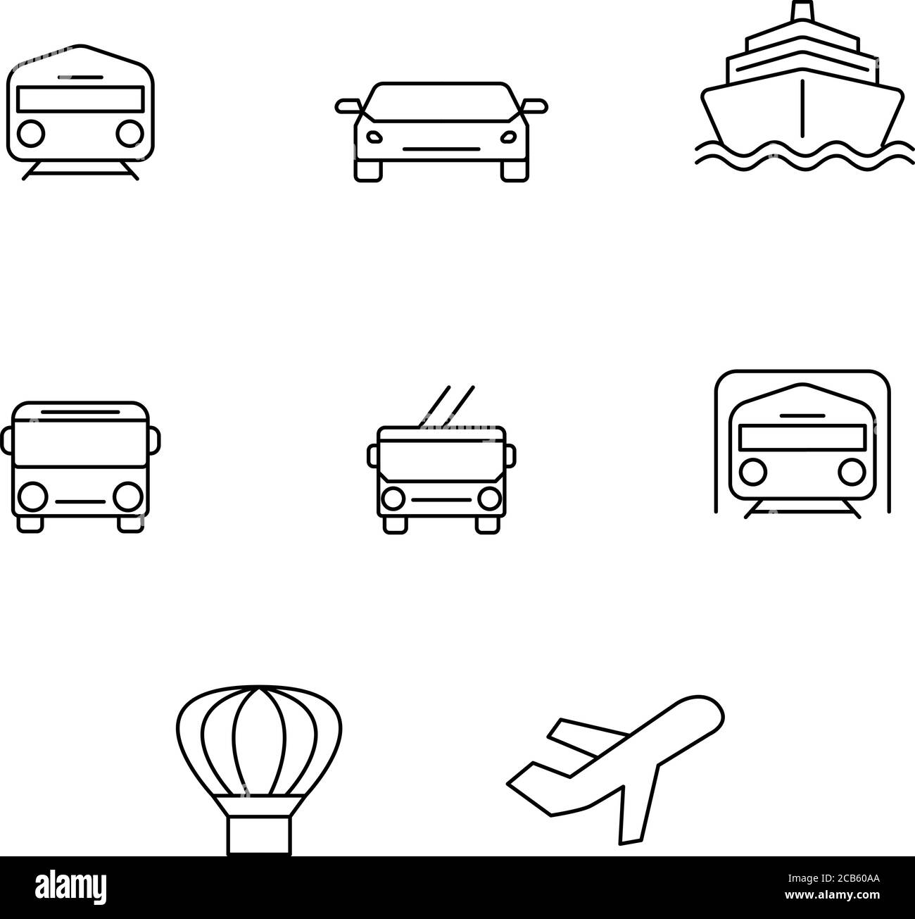 People on ship icons Stock Vector Images - Alamy