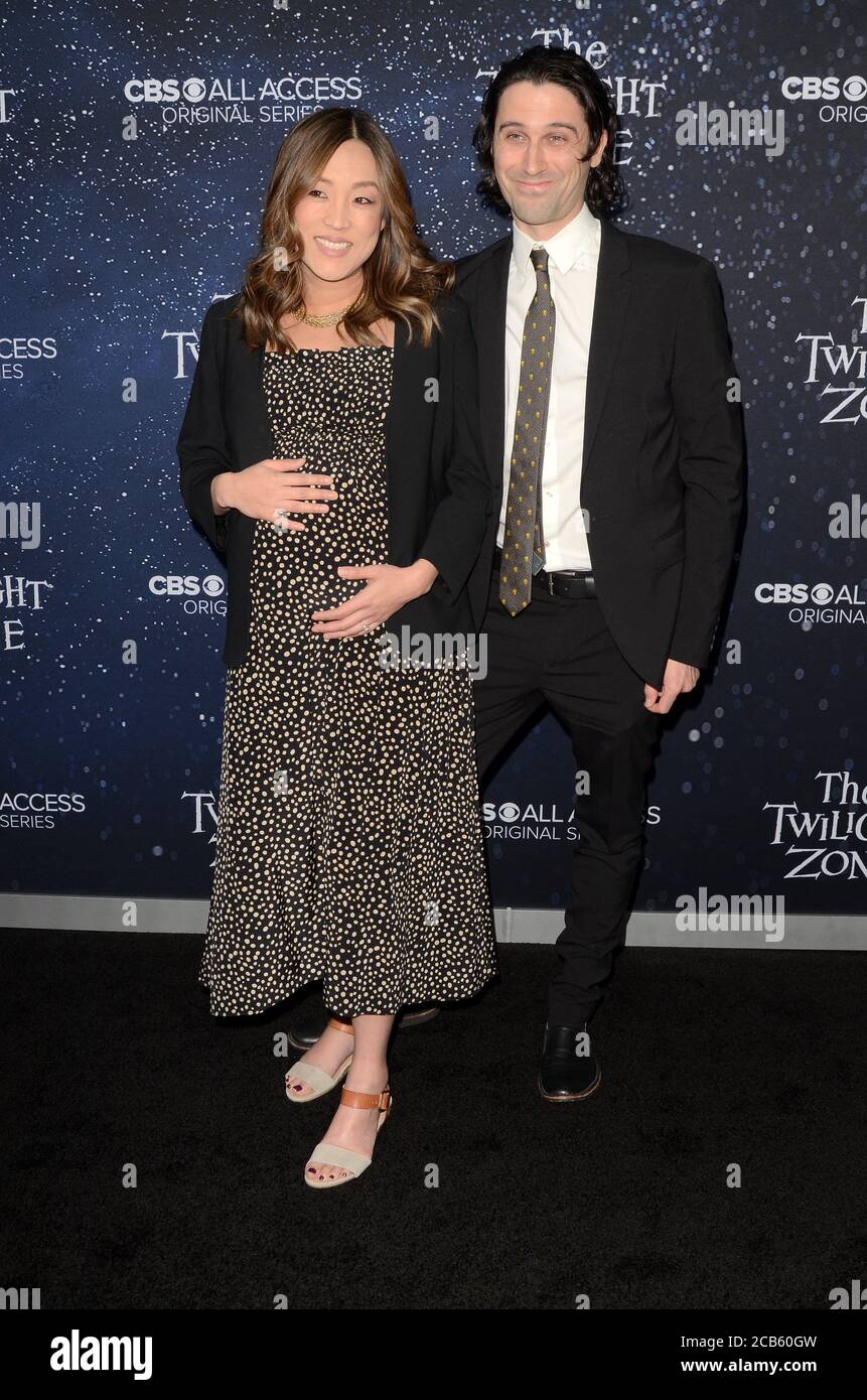 LOS ANGELES - MAR 26: Audrey Chon, Jason LaVeris at "The Twilight Zone ...