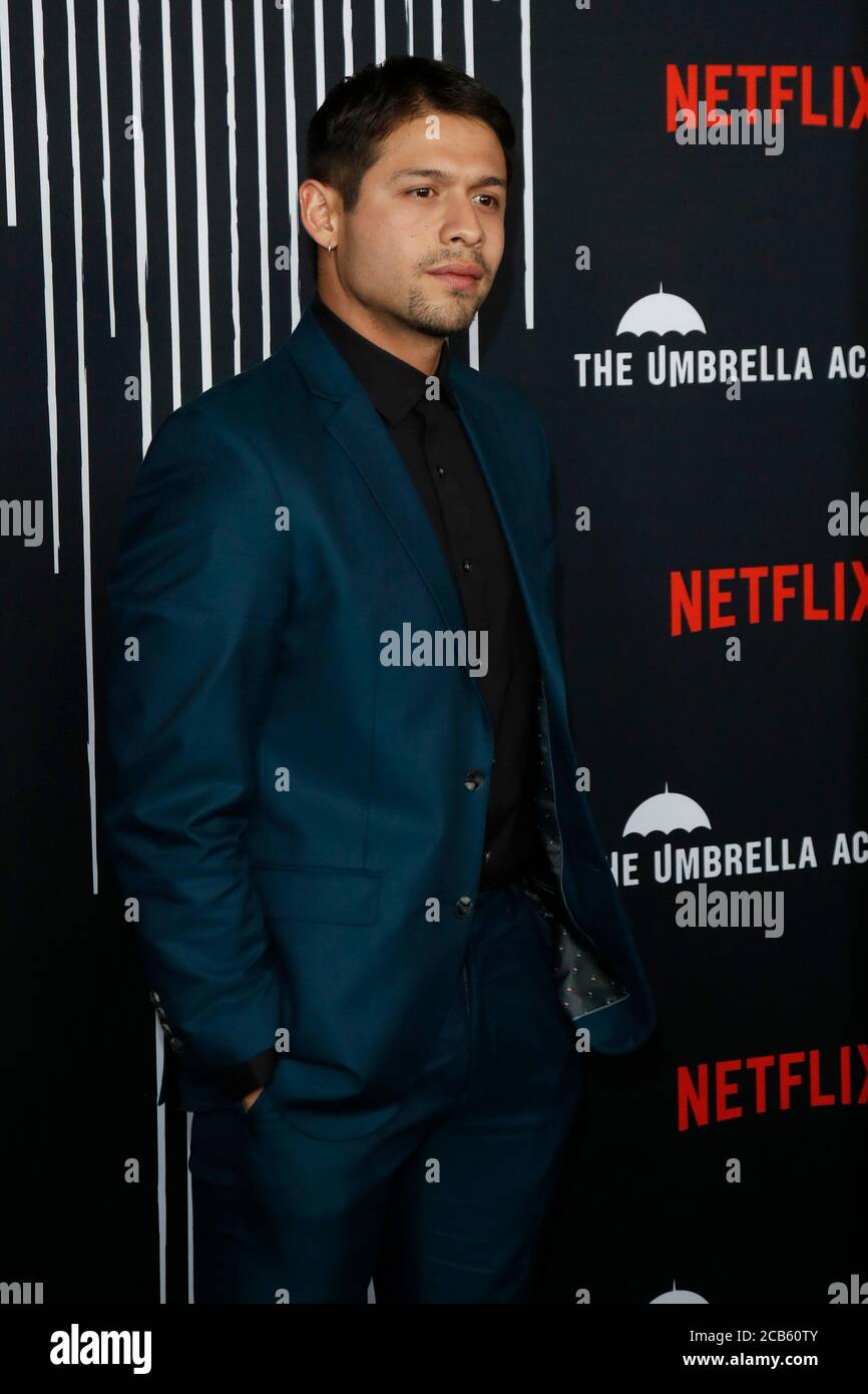 LOS ANGELES - FEB 12: David Castaneda at the "The Umbrella Academy ...