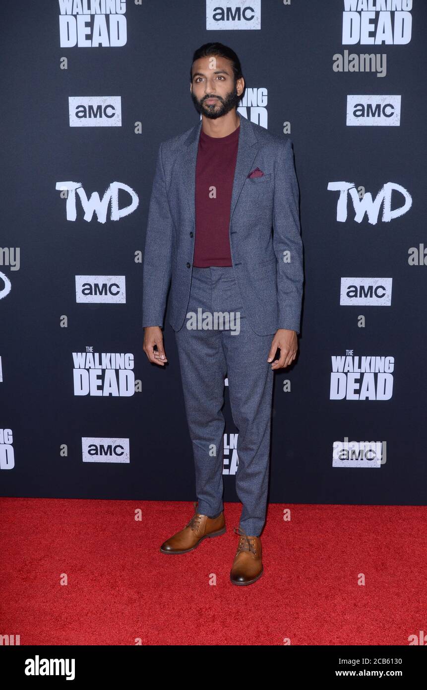 LOS ANGELES - SEP 23: Avi Nash at the "The Walking Dead" Season 10 ...