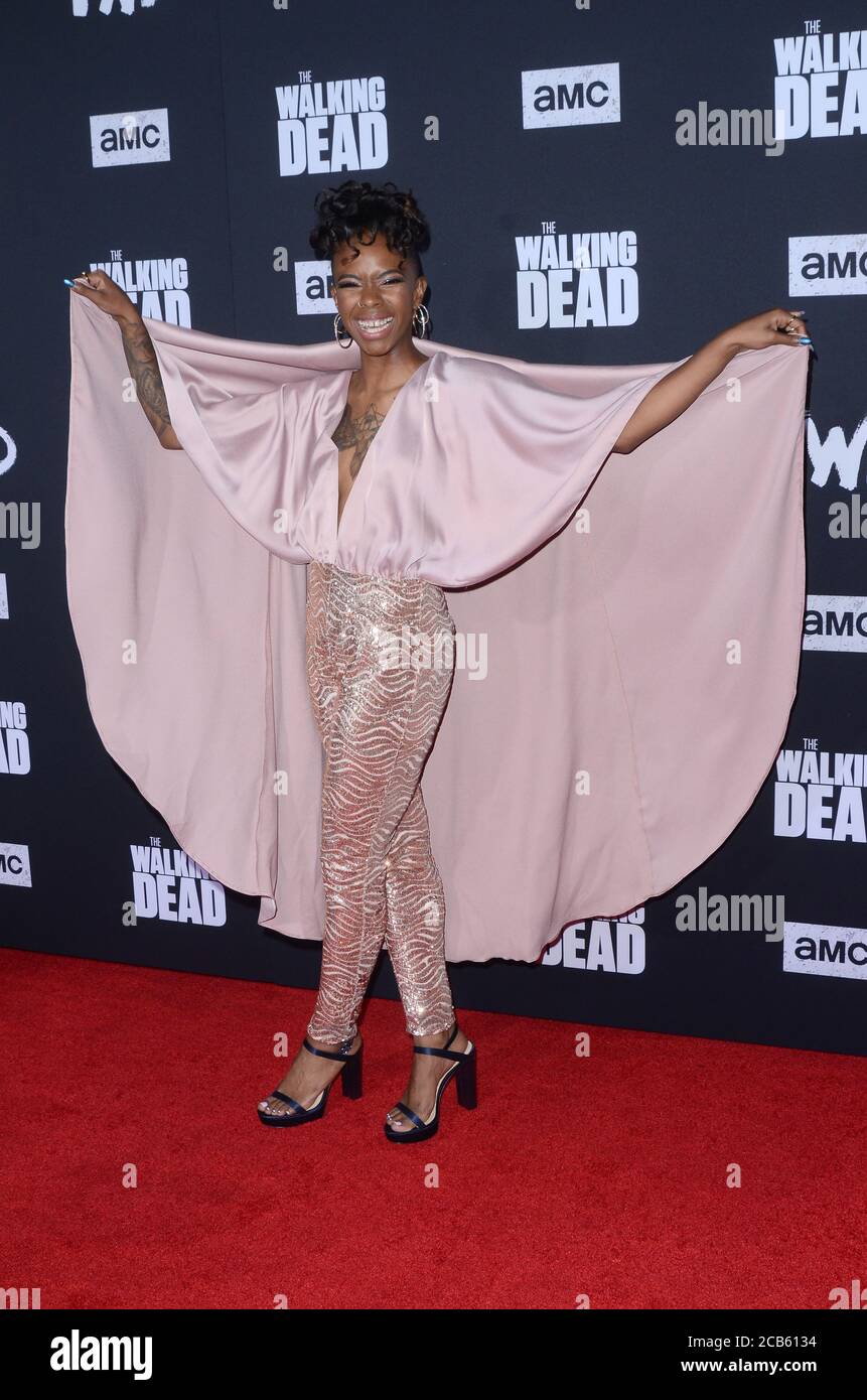 LOS ANGELES - SEP 23: Angel Theory at the "The Walking Dead" Season 10 ...