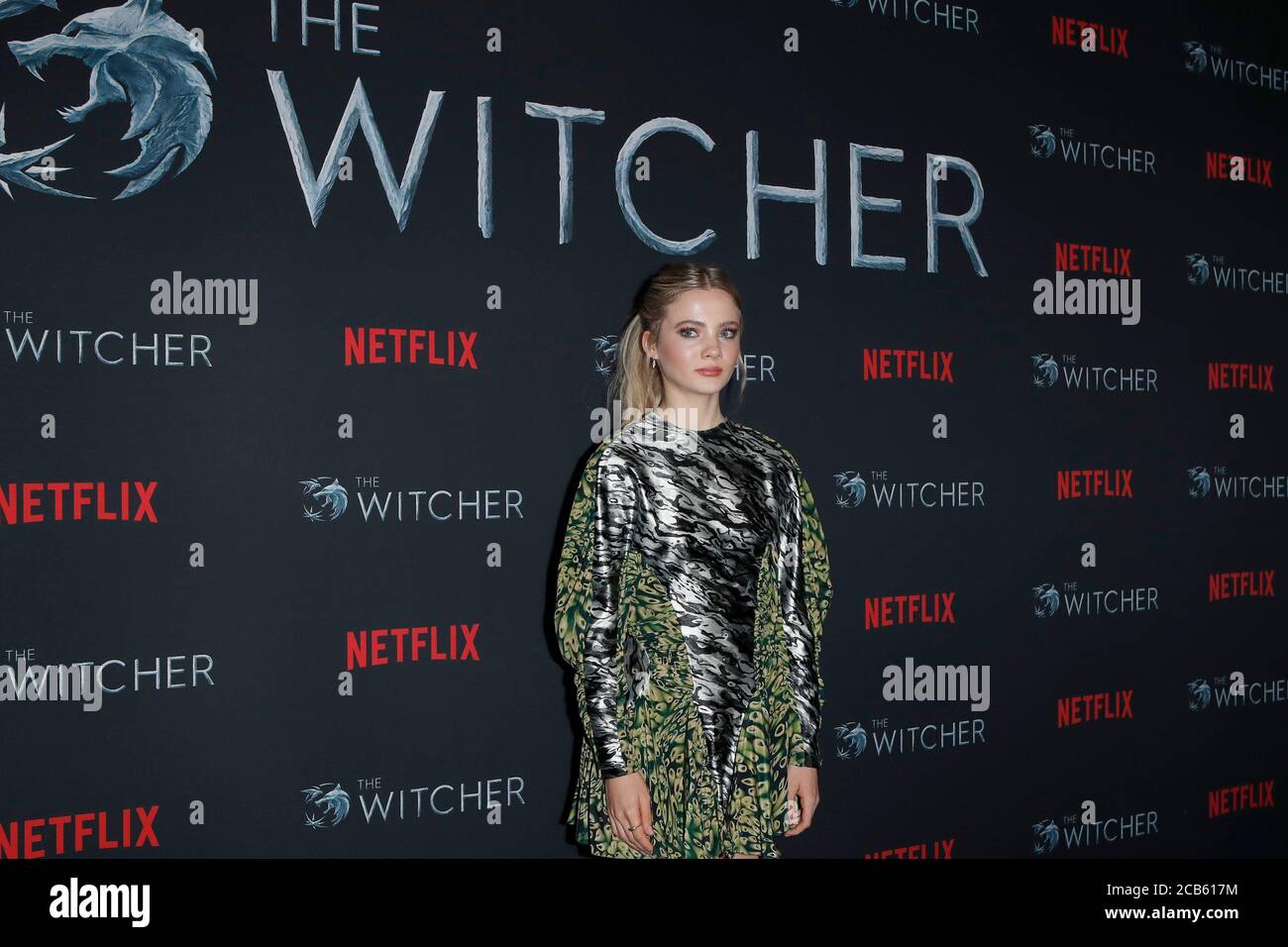 LOS ANGELES - DEC 3: Freya Allan at the "The Witcher" Premiere ...