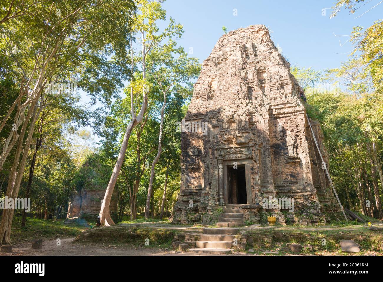 Kampong Thom, Cambodia - Sambor Prei Kuk in Kampong Thom, Cambodia. It ...
