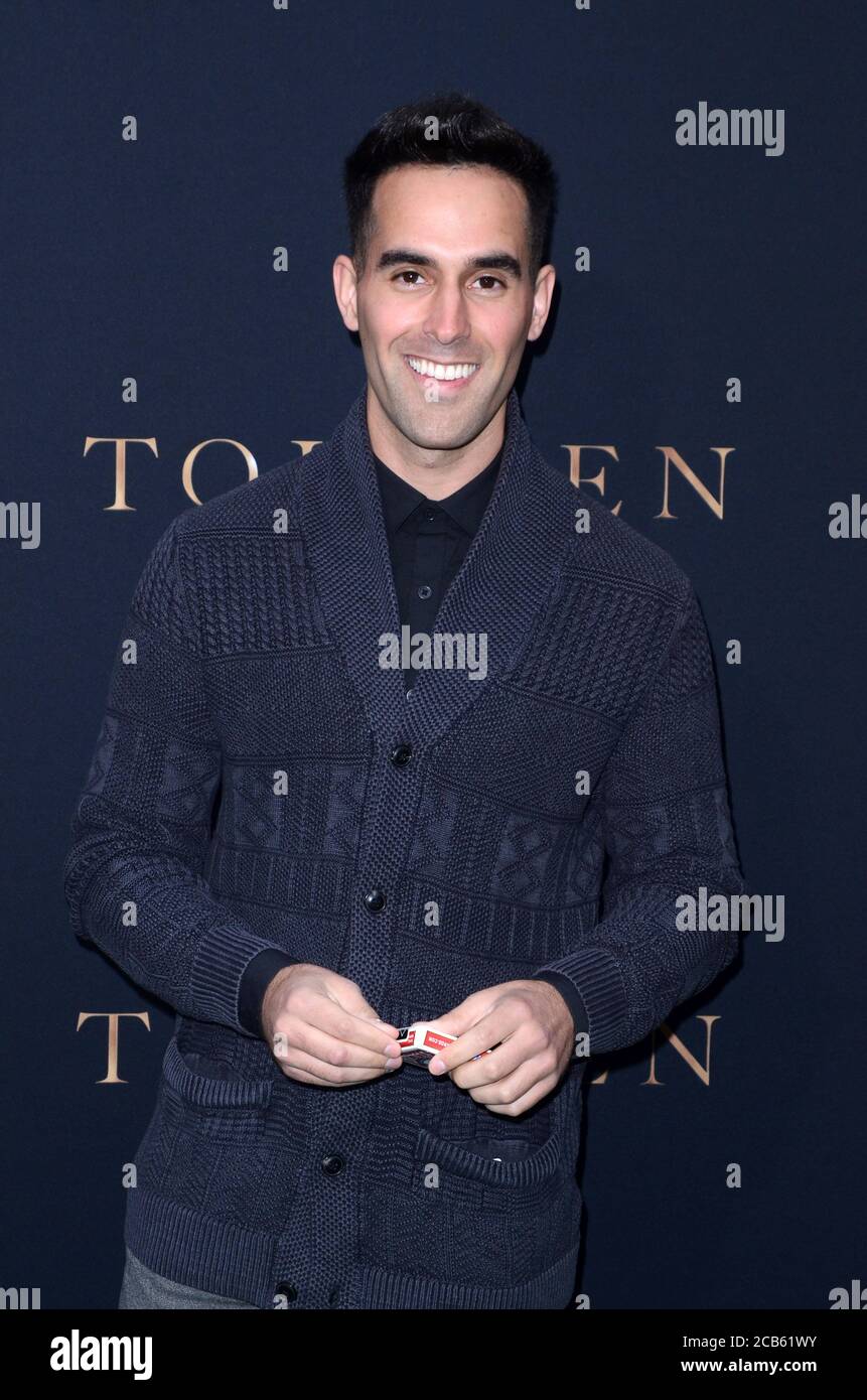 LOS ANGELES - MAY 8: Daniel Fernandez at the "Tolkien" LA Special ...