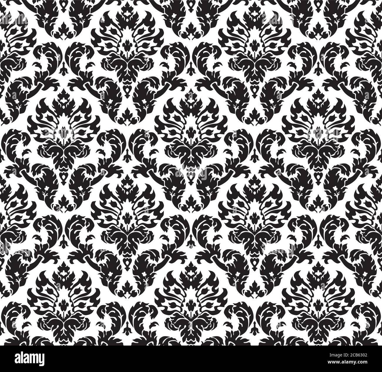 Vector seamless floral pattern. Rich ornament, Royal victorian seamless ...