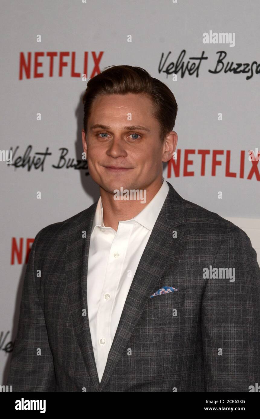 LOS ANGELES - JAN 28: Billy Magnussen at the "Velvet Buzzsaw" Los ...