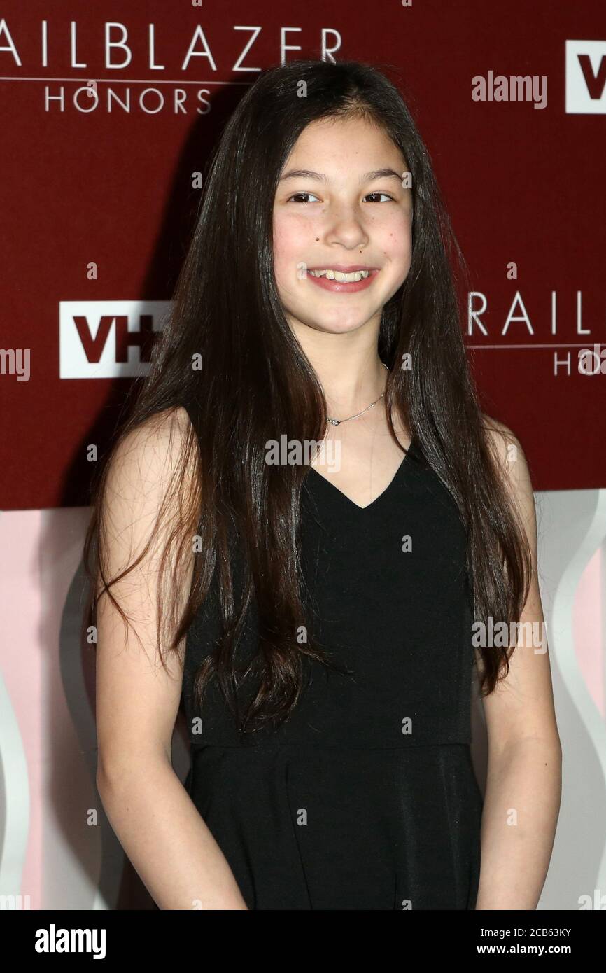 LOS ANGELES - FEB 20: Alysa Liu at VH1 Trailblazer Honors at the ...