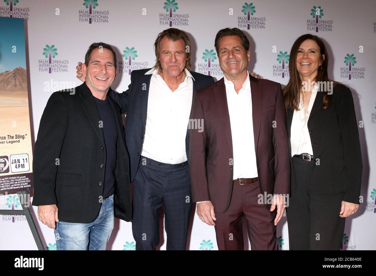 PALM SPRINGS - JAN 11: Adam Weinraub, Vincent Van Patten, James Van ...