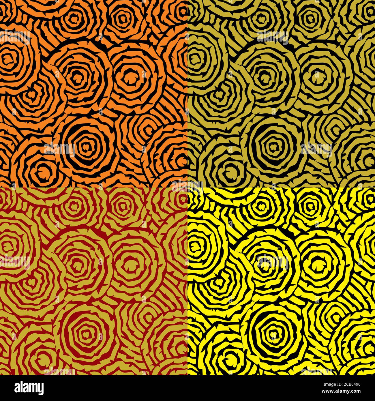 circles and lines vector illustration of seamless pattern Stock Vector ...