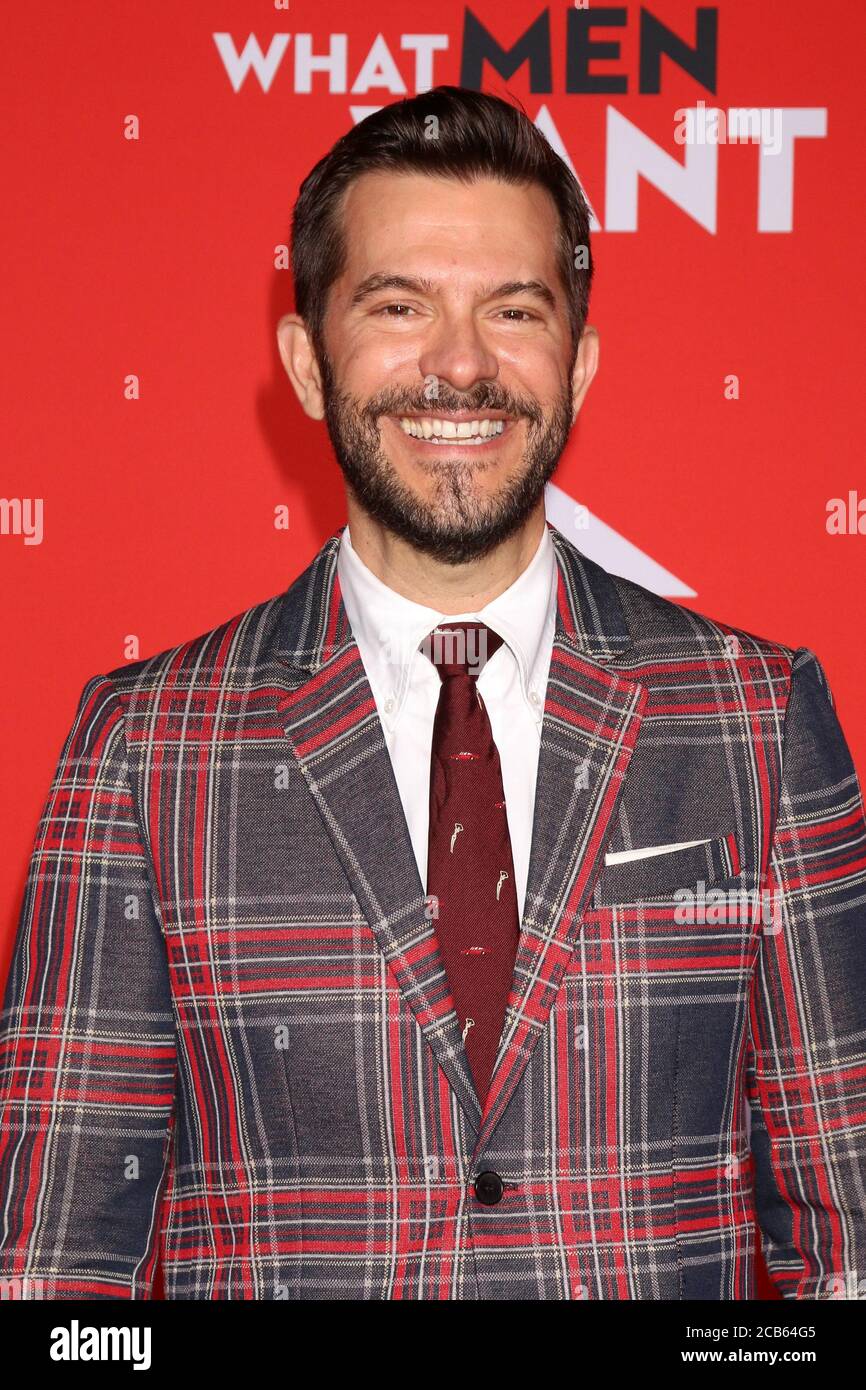 LOS ANGELES - JAN 28: Peter Huyck at the "What Men Want" Premiere at ...
