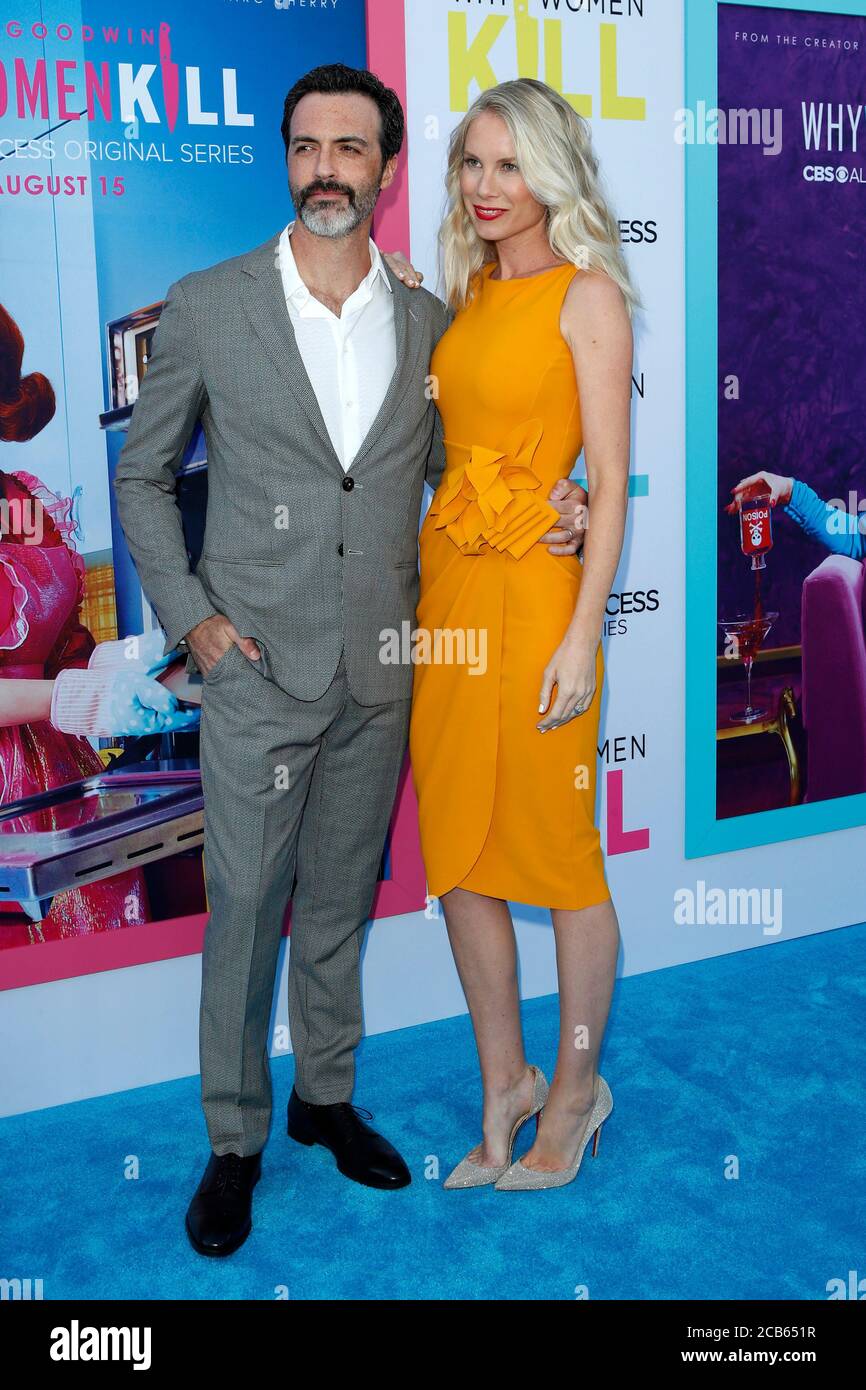 LOS ANGELES - AUG 7: Reid Scott, wife Elspeth at the "Why Women Kill ...