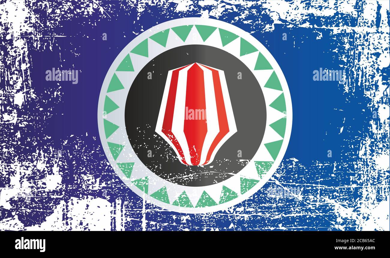 flag of the Autonomous region of Bougainville, Papua New Guinea ...