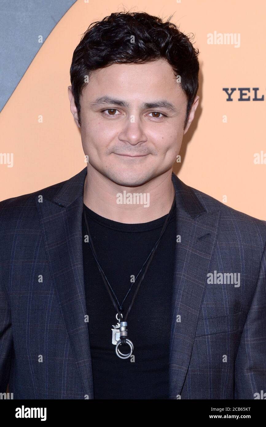 LOS ANGELES - MAY 30: Arturo Castro at the "Yellowstone" Season 2 ...