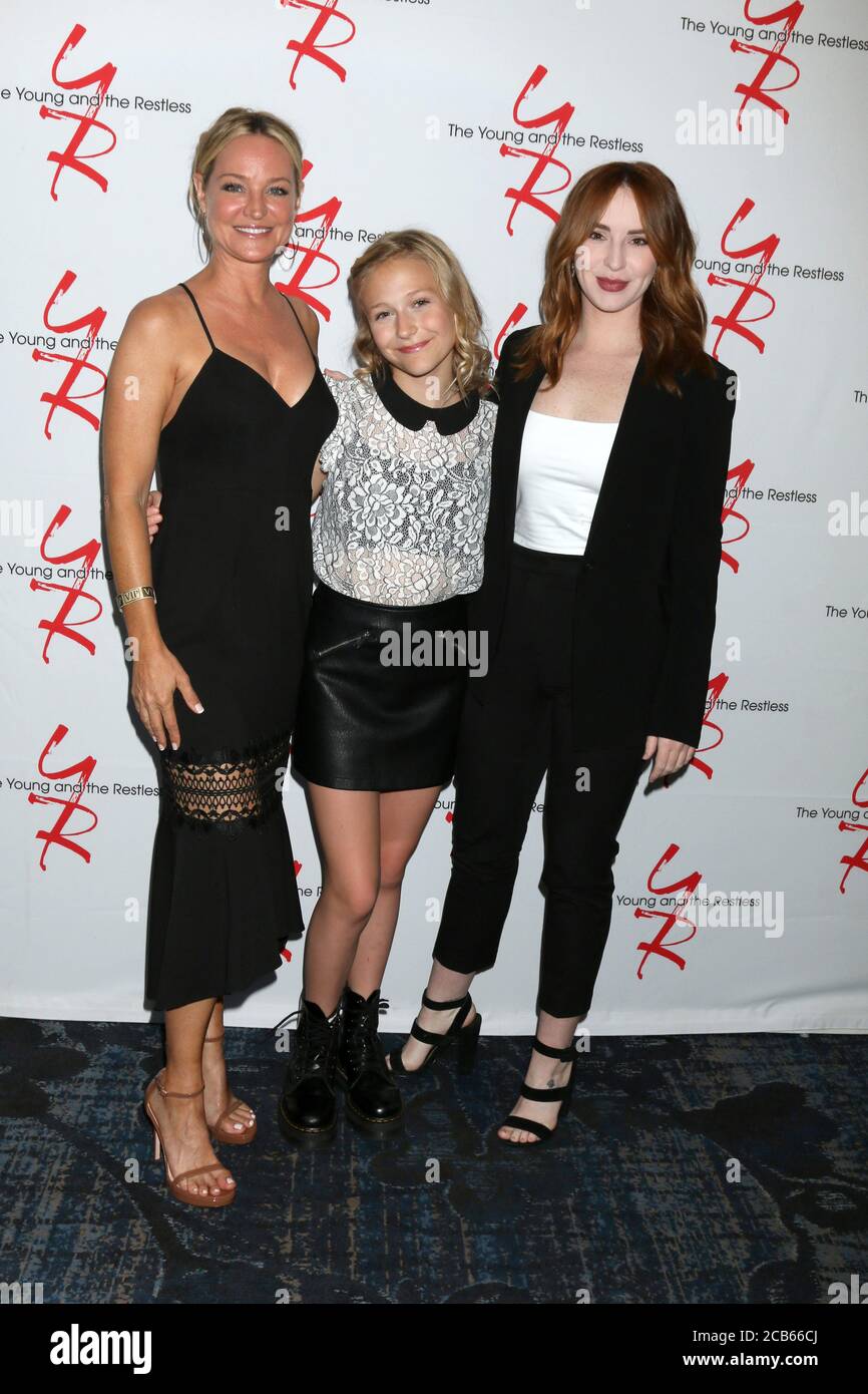 LOS ANGELES - JUN 23: Sharon Case, Alyvia Alyn Lind, Camryn Grimes at ...