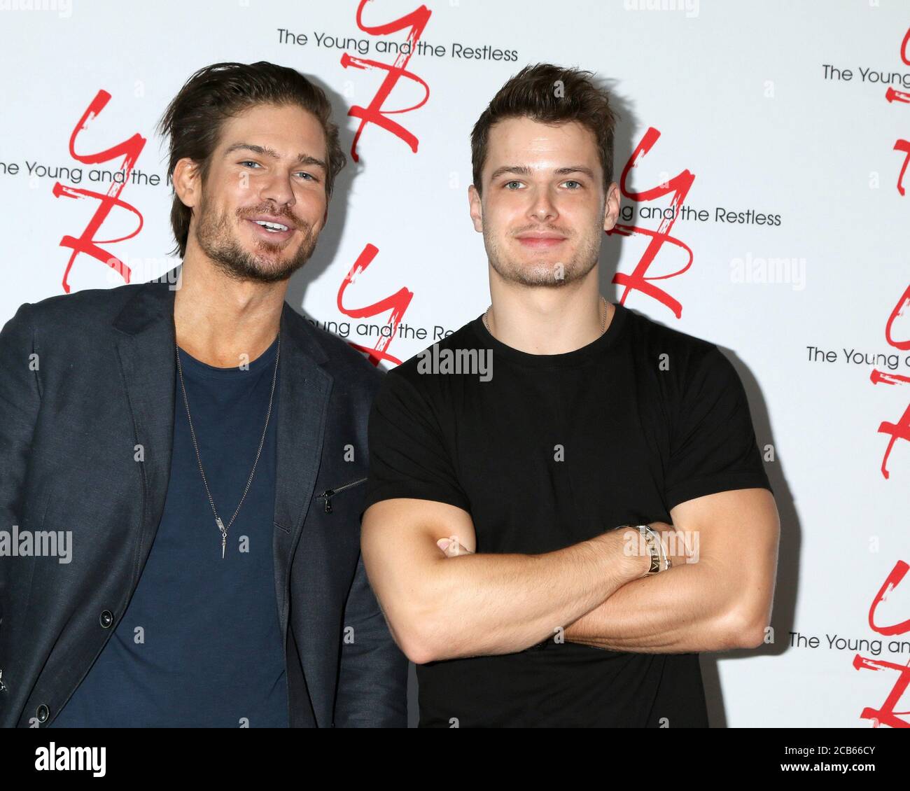 LOS ANGELES - JUN 23: Tyler Johnson, Michael Mealor at the Young and ...