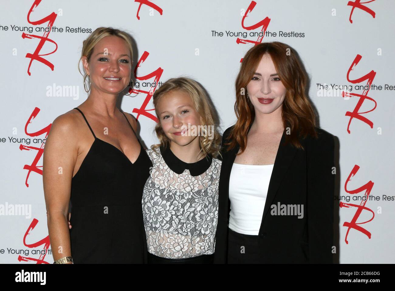 LOS ANGELES - JUN 23: Sharon Case, Alyvia Alyn Lind, Camryn Grimes at ...