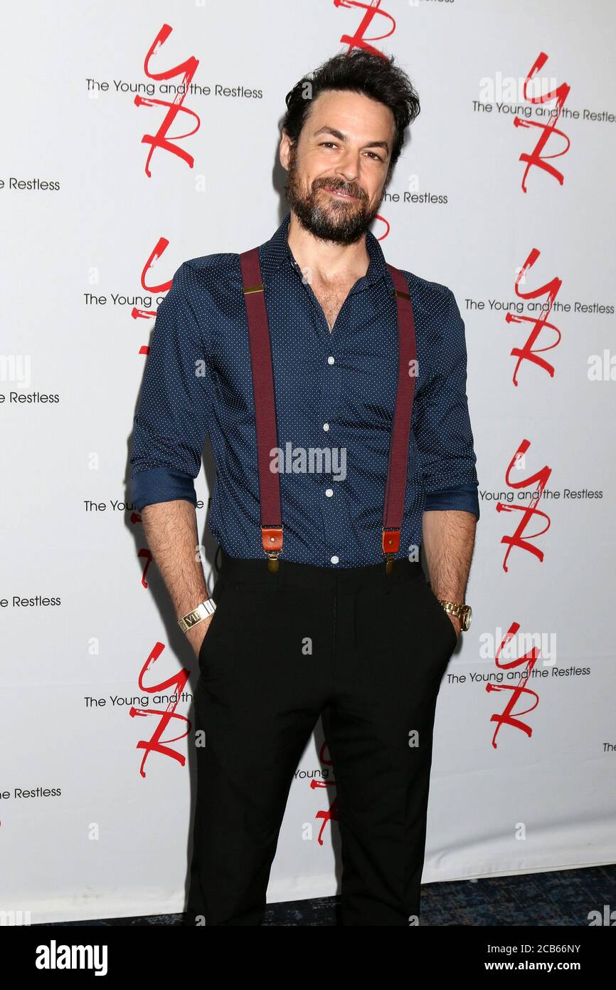 LOS ANGELES - JUN 23: David Lago at the Young and The Restless Fan Club ...