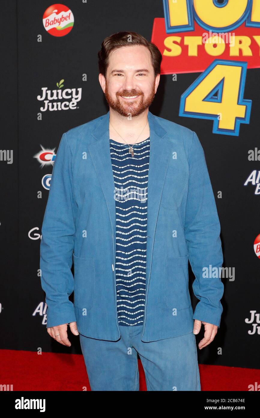 LOS ANGELES - JUN 11: John Morris at the "Toy Story 4" Premiere at the ...