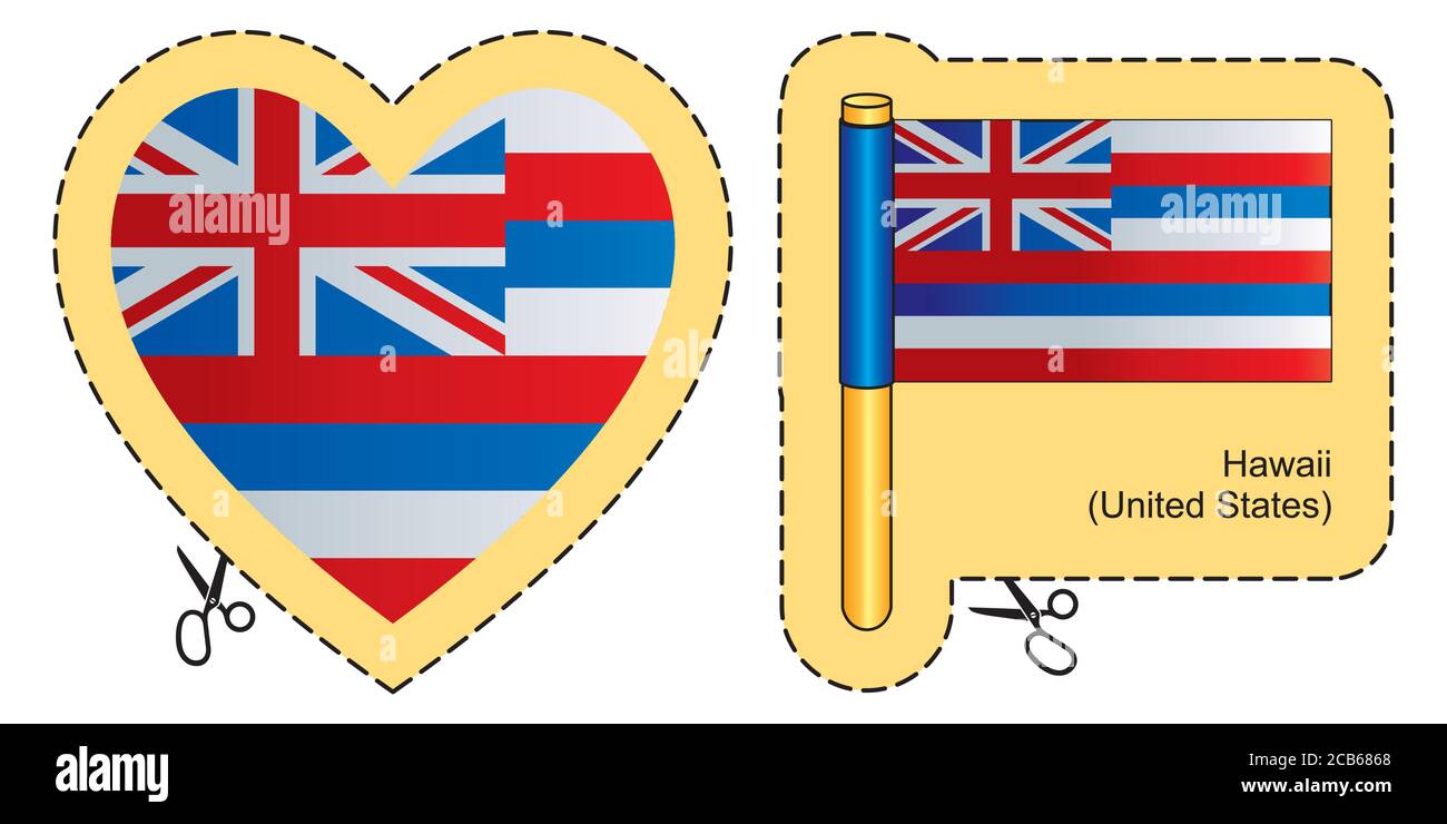 Hawaii souvenirs Stock Vector Images - Alamy