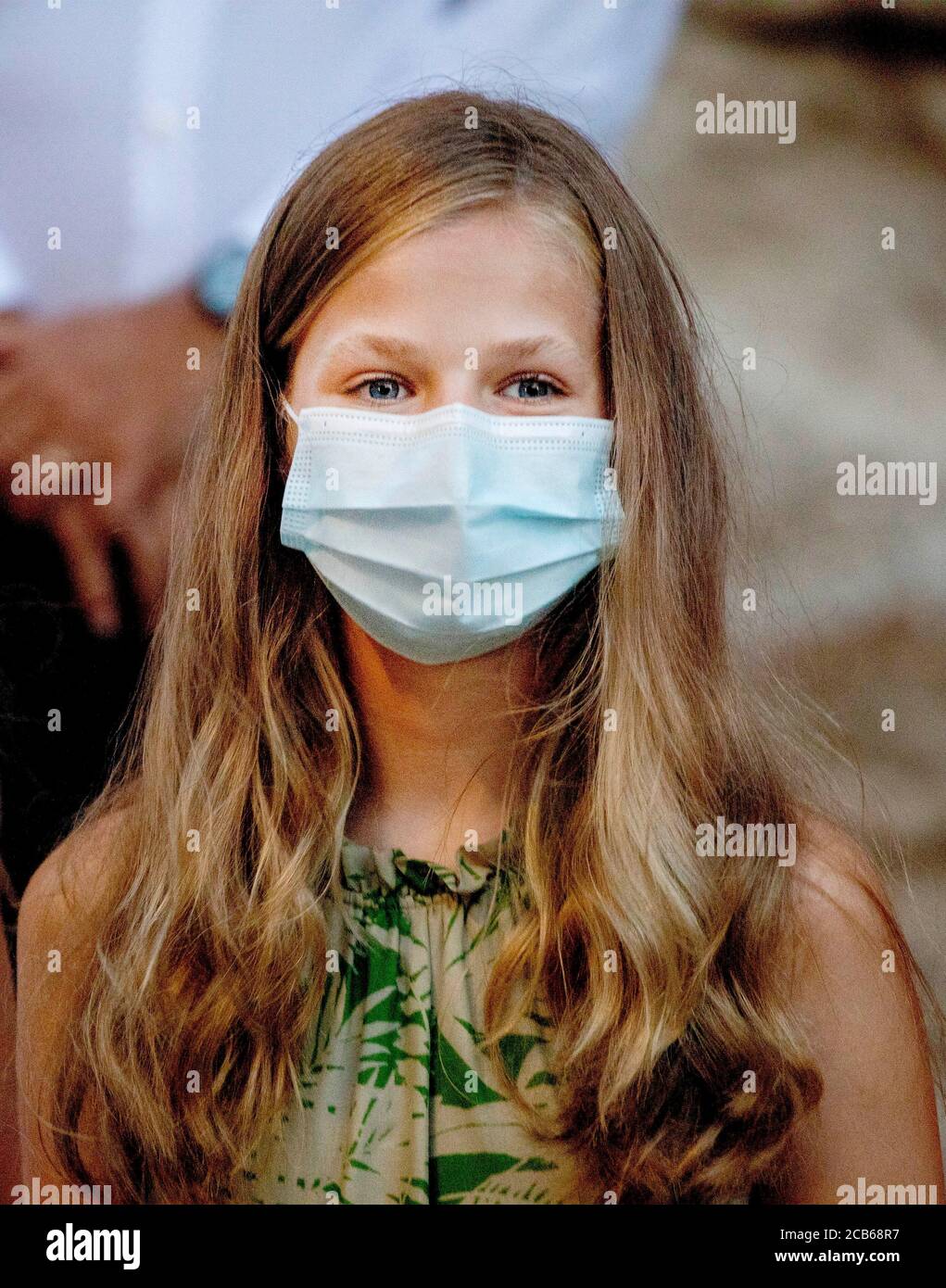 Petra, Spain. 10th Aug, 2020. Princess Leonor of Spain in Petra, on ...