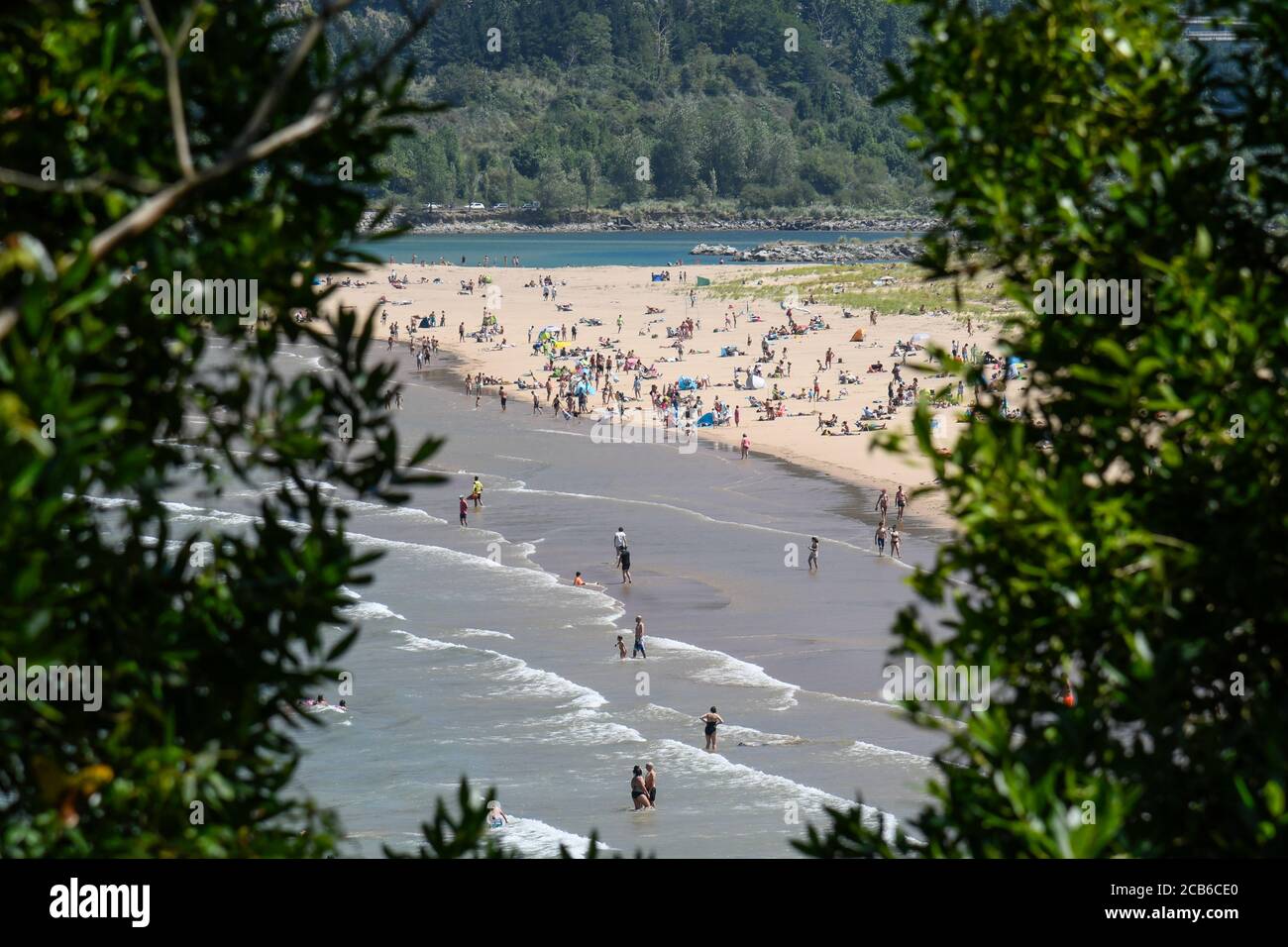 Panoramic of orinon beach hi-res stock photography and images - Alamy