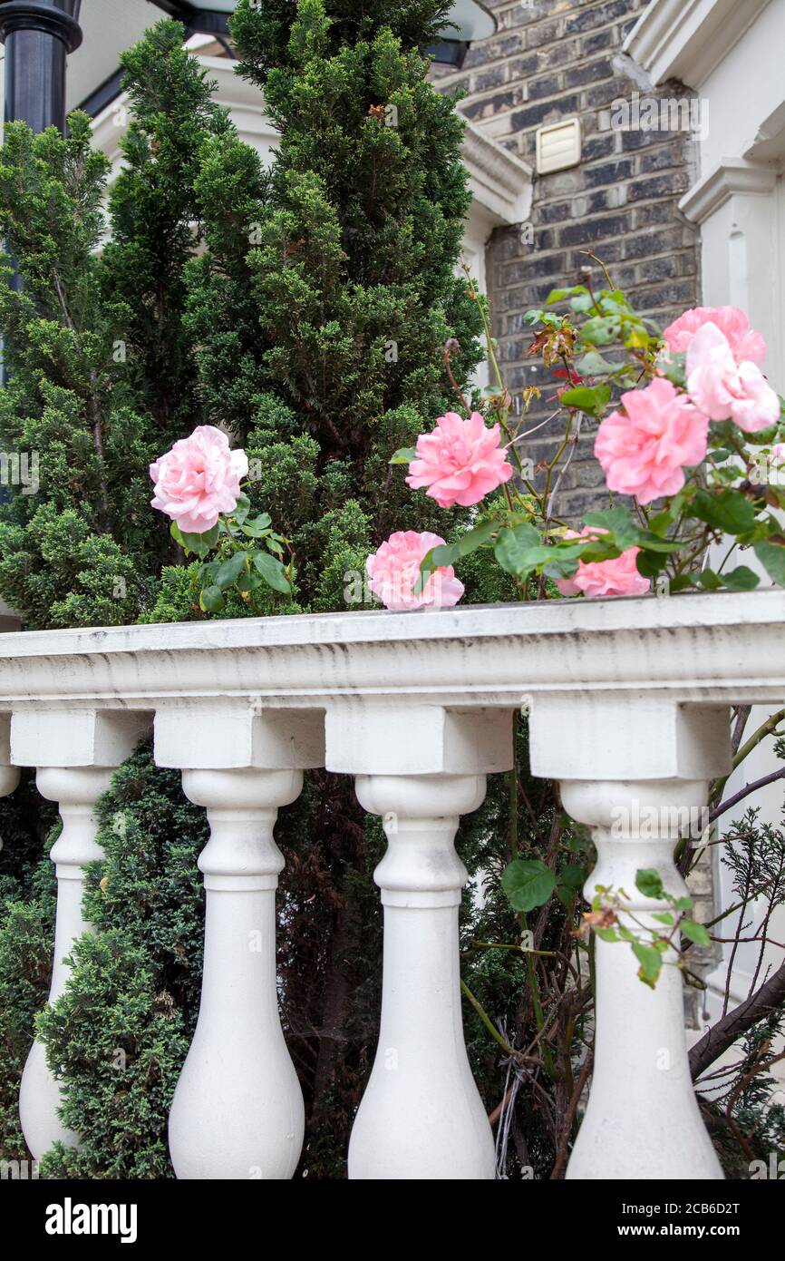 Stone balustrade garden hi-res stock photography and images - Alamy