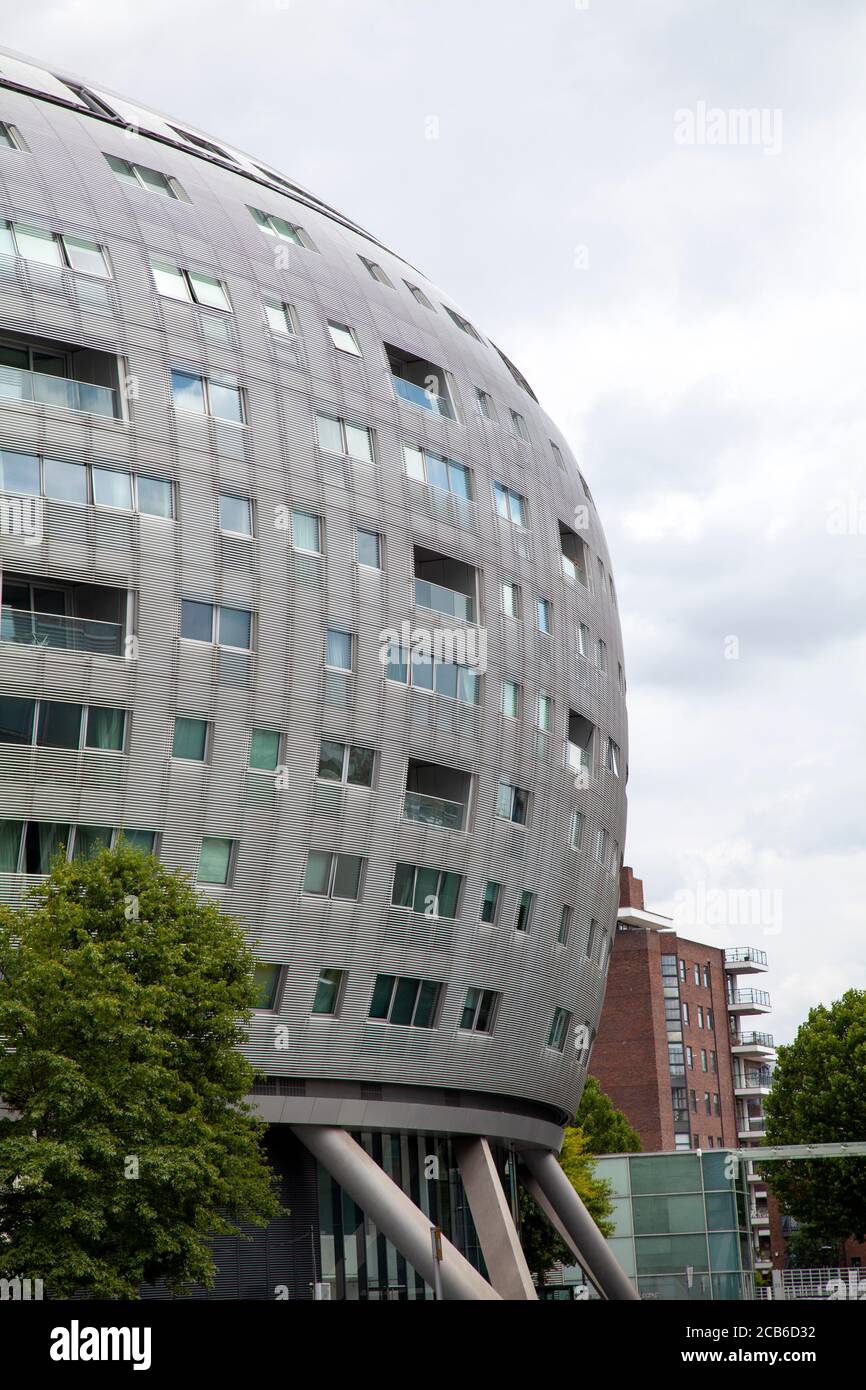 Albion Riverside Building by Batteresa Bridge in London UK Stock Photo ...