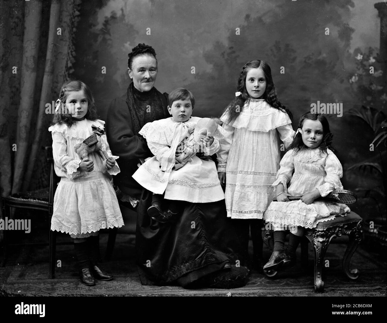The Raftice Family of Mullinavat Stock Photo - Alamy