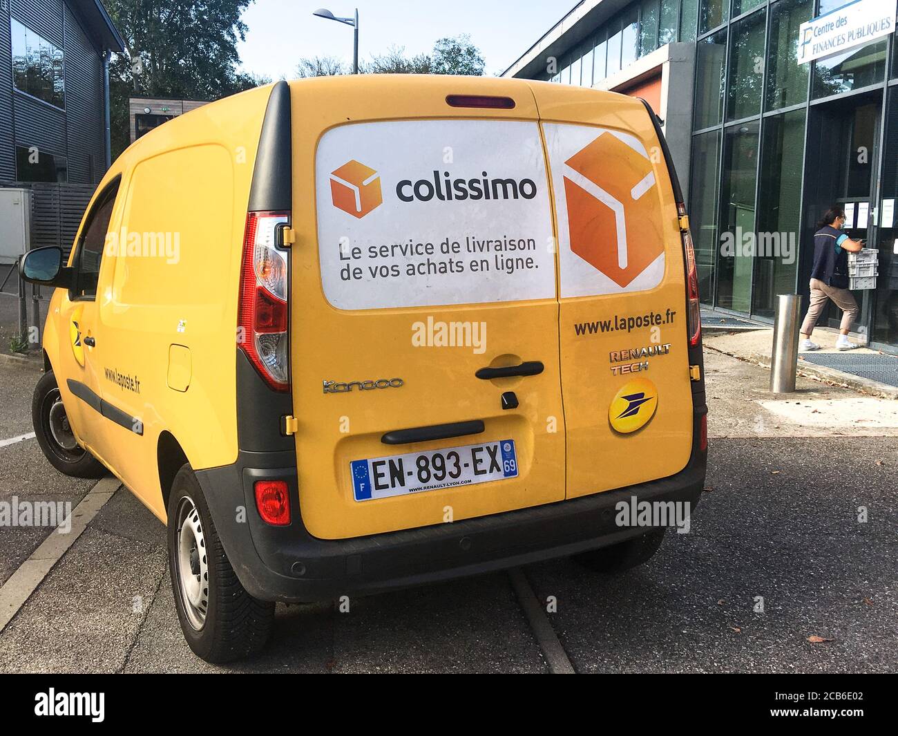 La poste van hi-res stock photography and images - Alamy